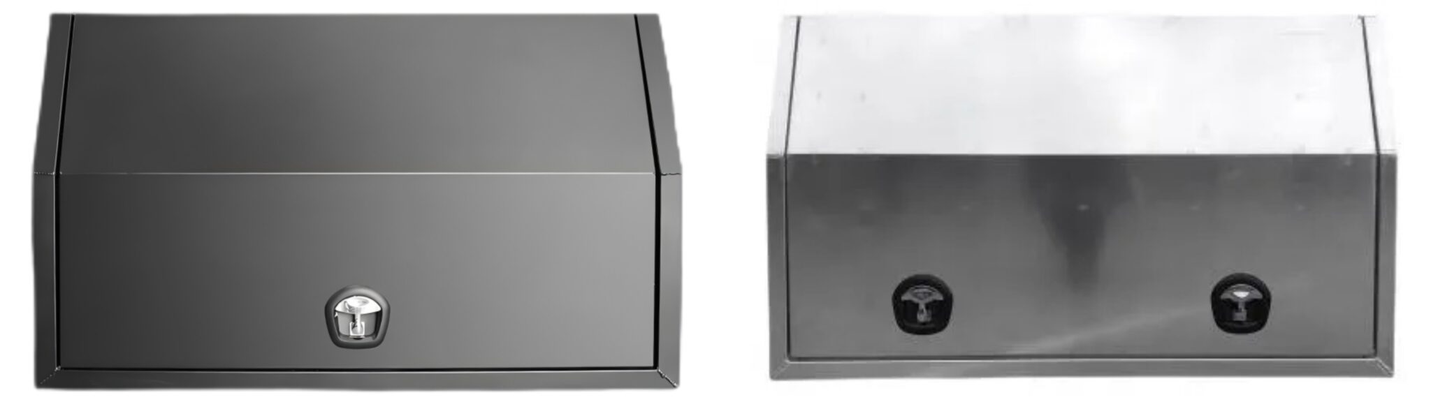 High Quality Black Flat Full Side Open Tool Box For Sale