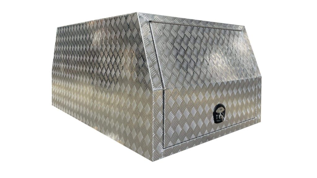 Checker Plate Aluminium 1200 Ute Canopy For Spot Sale